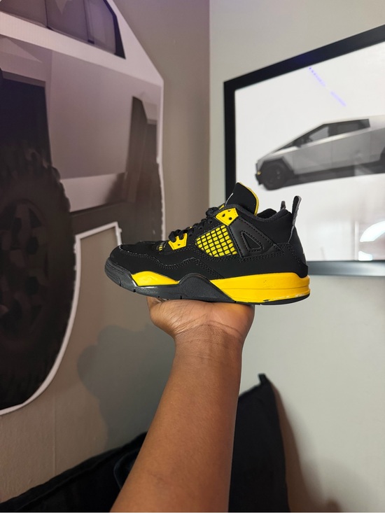 Jordan | Shoes | Jordan Kids Black And Yellow Basketball Sneakers ...